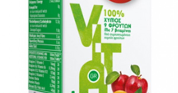 εψα|100% Φυσικός Χυμός VITA χωρίς ζάχαρη 250ml|GFOOD Quality